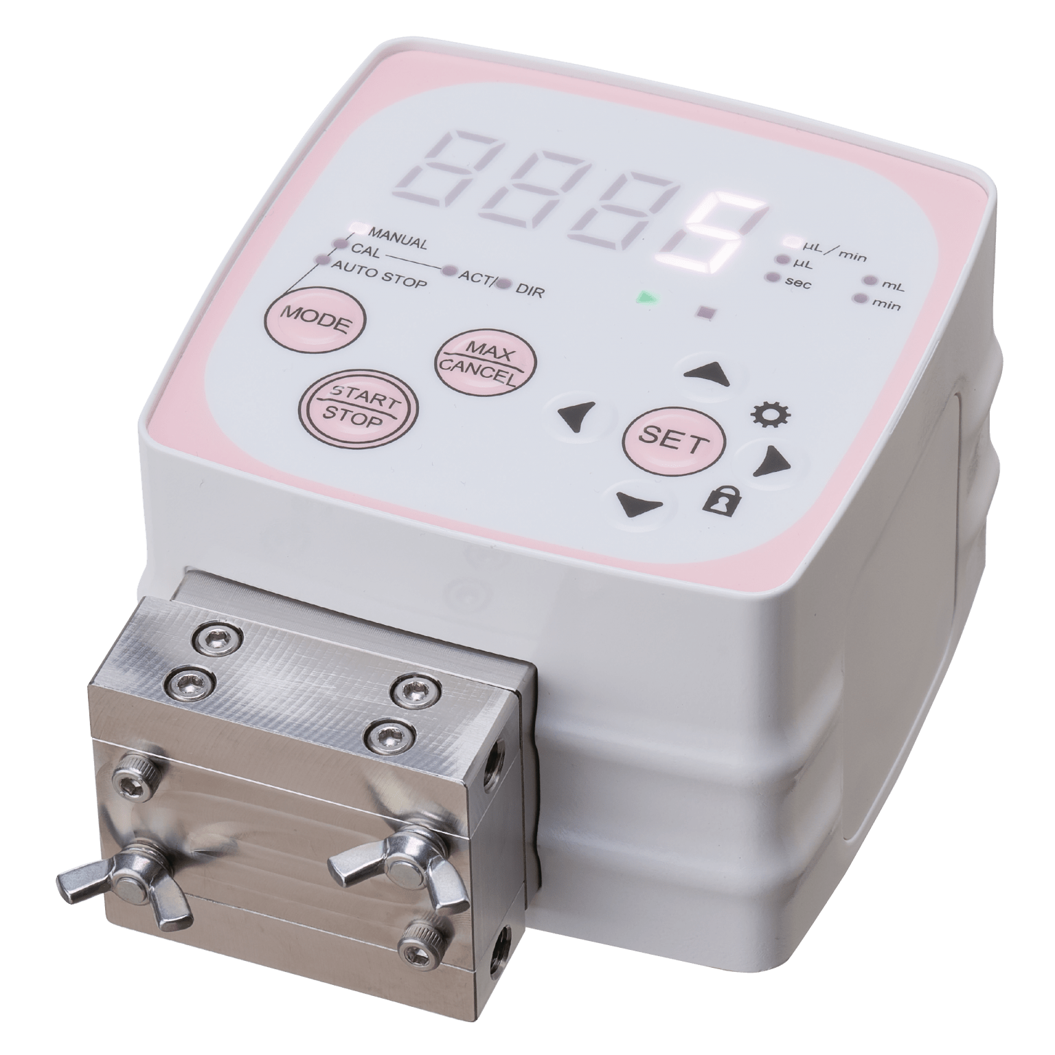 Micro Precision Pulse Free Laboratory Pump Tacmina Pink